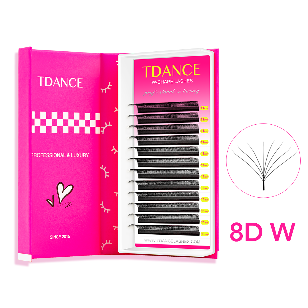 W Style 8D Promade Volume Fan Lashes USA – TDANCE