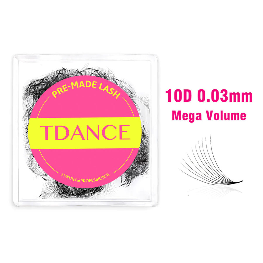 Supreme Quality Pre-Made Volume Fans by TdanceLashes – TDANCE